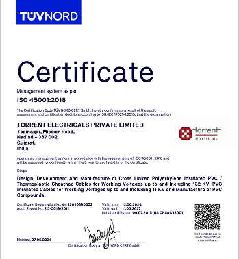 Certified Cable Manufacturer | Torrent Quality Assurance